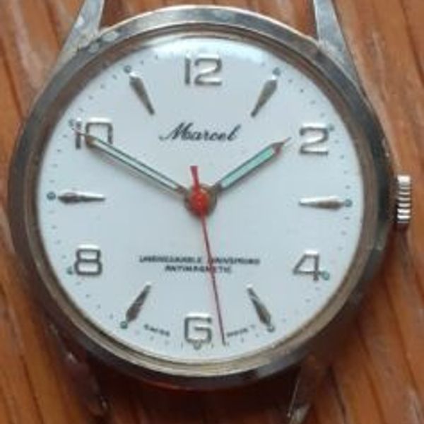 Gents Vintage Marcel Swiss Made Watch, Manual Mechanical | WatchCharts