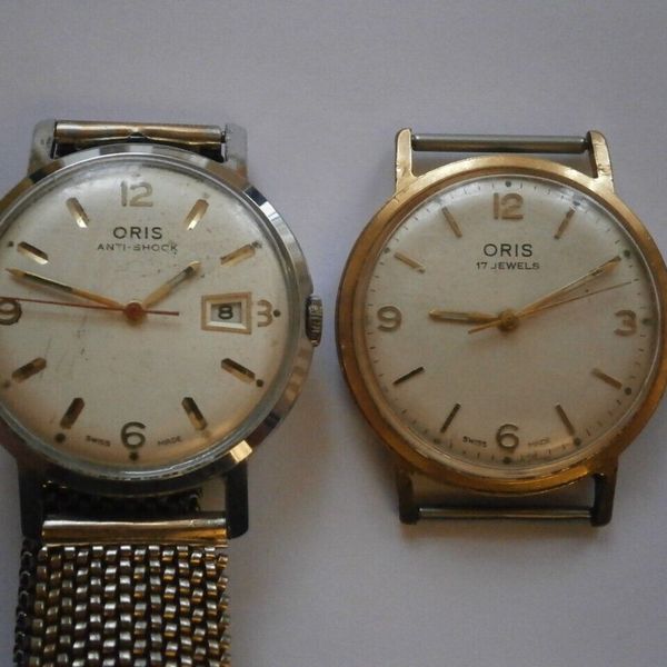 Job lot of vintage gents ORIS watches mechanical watches spares or repair swiss | WatchCharts ...