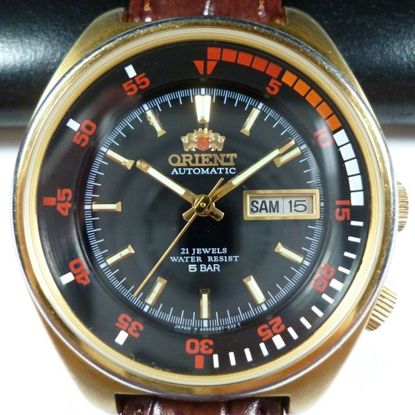 â ORIENT SK Crystal Star King KD Vintage Automatic 21 jewels Japan Men ...