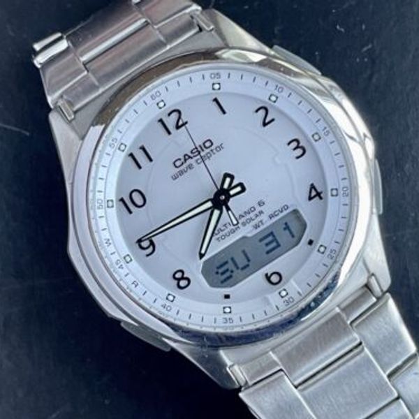 Casio Wave Ceptor WVA-M630 Tough Solar Men's Atomic Radio Illuminator ...