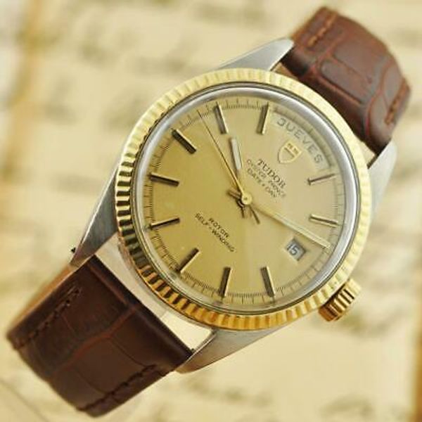 ORIGINAL JUMBO ROLEX TUDOR OYSTER-PRINCE 7019/3 AUTOMATIC DAY DATE ...