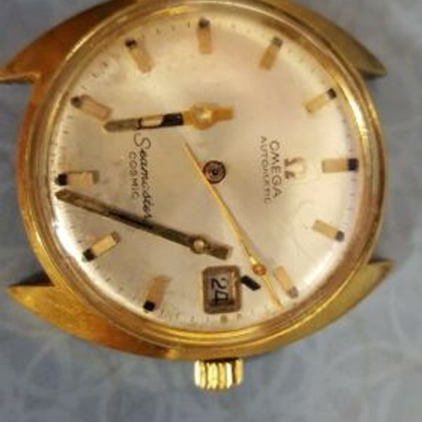 Omega Seamaster Automatic Cosmic case number 166023 tool 105/FOR REPAIR ...