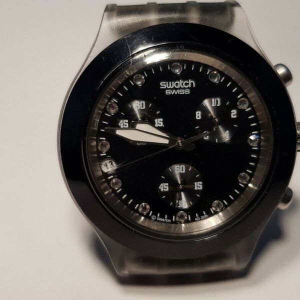 swatch Swiss watch ag 2005 black colour | WatchCharts Marketplace