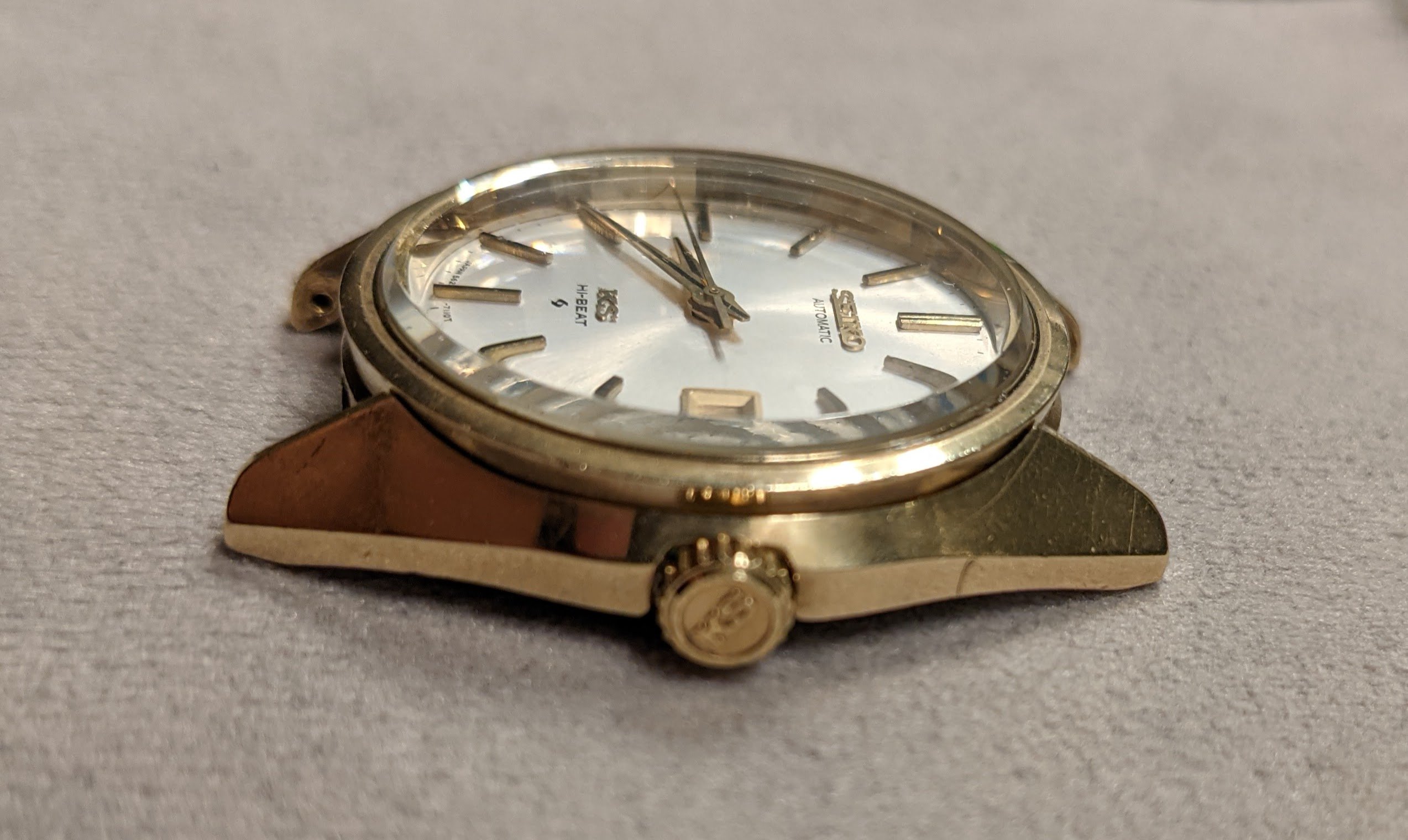 FS: Vintage King Seiko 5625-7110 Gold Cap | WatchCharts Marketplace
