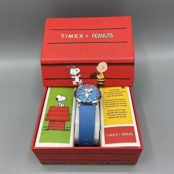 Timex X Peanuts Snoopy Automatic Watch New In Box TW2W79400 Limited ...