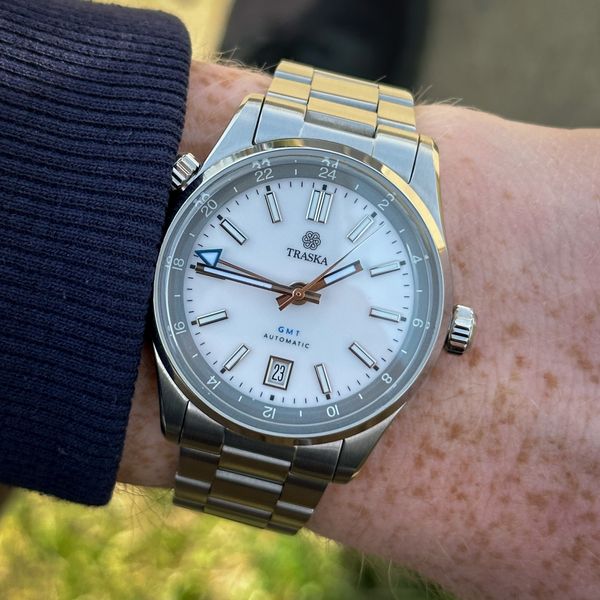 [WTS] Traska Venturer GMT (Arctic White) | WatchCharts