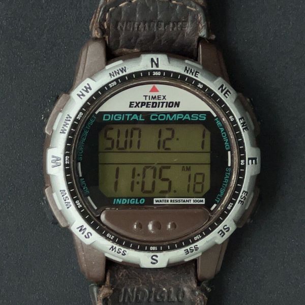 Timex Indiglo Expedition Watch With Digital Compass | WatchCharts ...