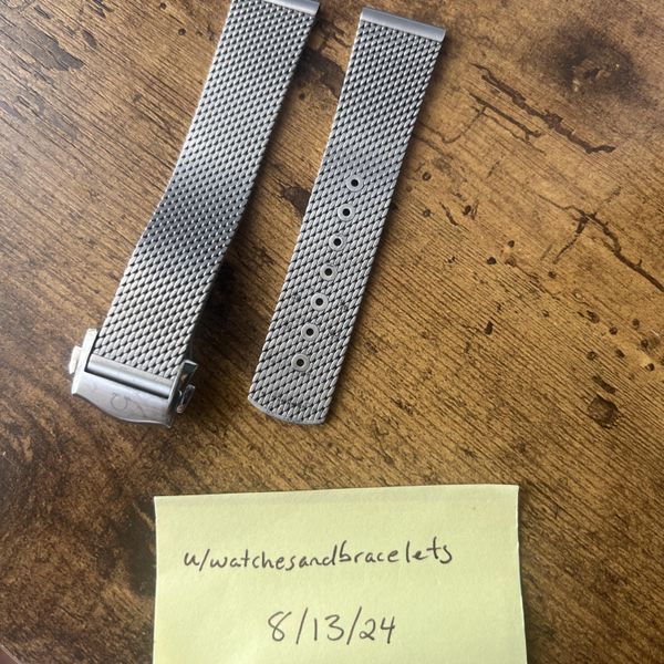 [WTS] 20mm Omega Mesh Bracelet Stainless Steel | WatchCharts Marketplace