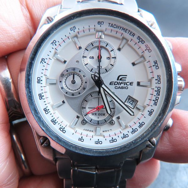 EF-524 Casio Edifice Chronograph Quartz Men Watch | WatchCharts Marketplace
