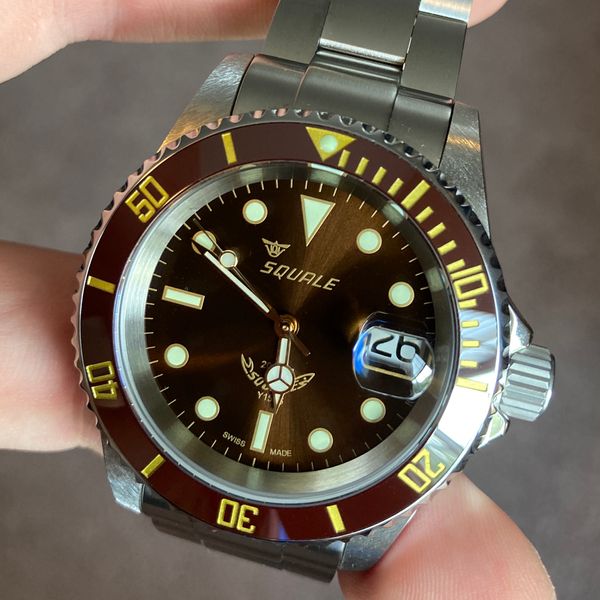 FS: Squale Root Beer Ceramic 20 ATM T1545 - Full Kit | WatchCharts ...