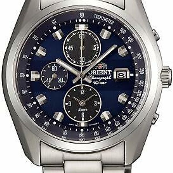 ORIENT Sporty WV0011TY NEO70's Horizon Solar Chronograph Men's Watch ...