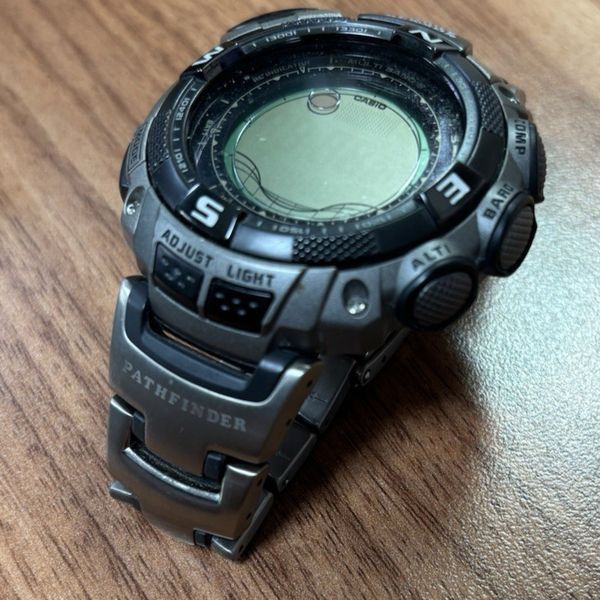Casio Sport Pathfinder Tough Solar Triple Sensor Digital Watch - PAW ...