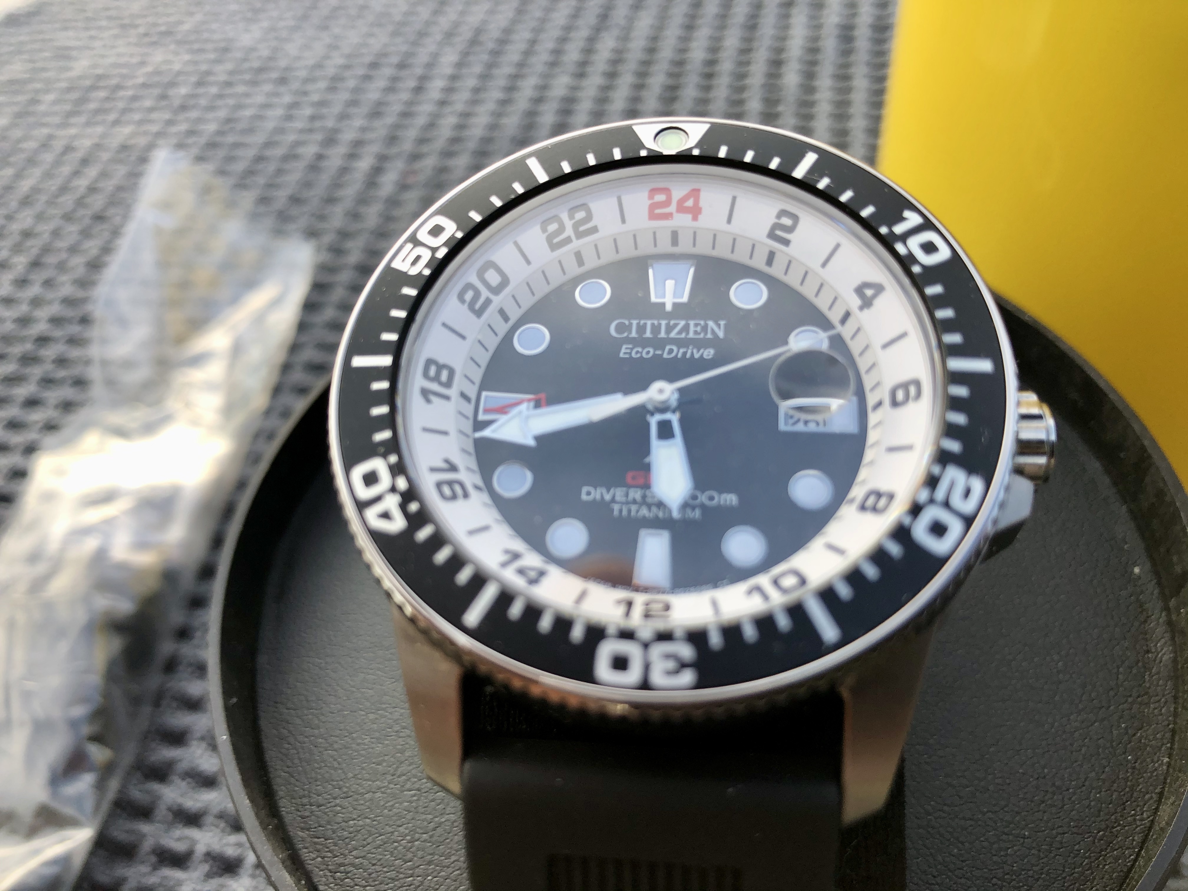 Citizen Titanium Promaster GMT Eco-Drive Diver | WatchCharts