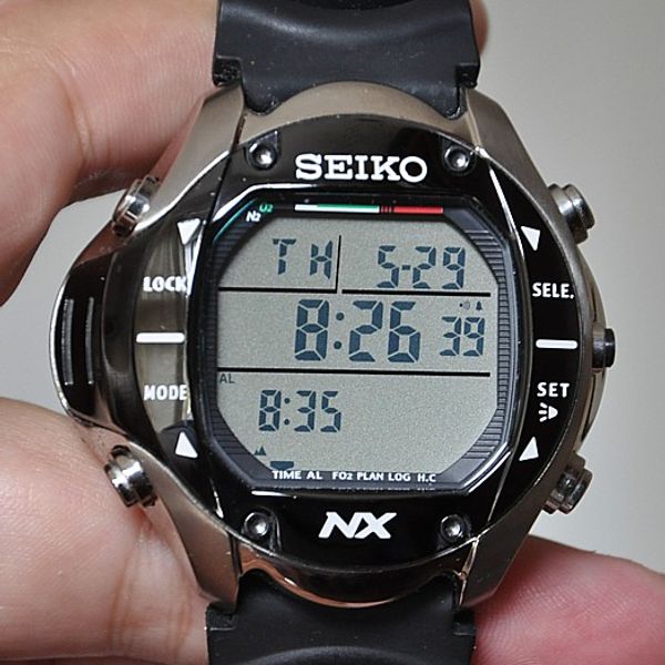 Rare SEIKO NX Titanium Dive Computer | WatchCharts Marketplace