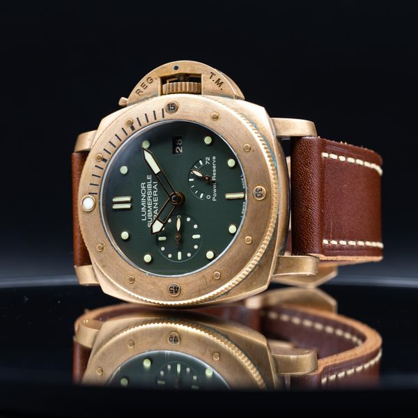 [WTS] PANERAI Submersible Bronzo 47mm 3 Day 1950 Green Dial PAM00507 ...