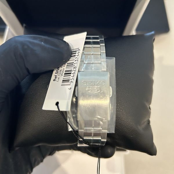 Seiko 5 Men's SNKK87K1 Automatic Stainless Steel Watch with Warranty ...