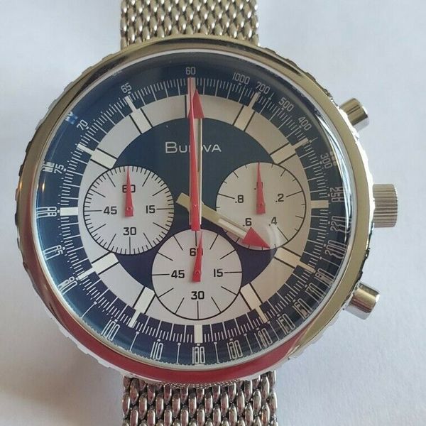 Bulova watch Archive Series Chronograph C 96K101 "stars and stripes ...