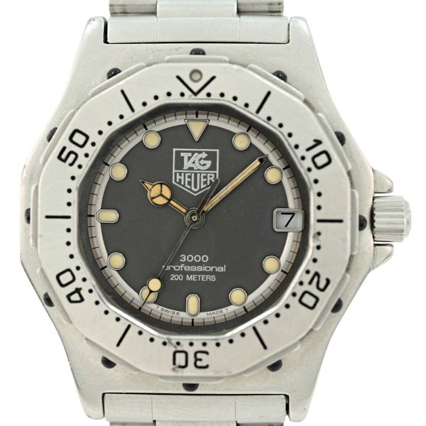 Tag Heuer 35mm Midsize Professional 3000 Series Vintage Dive Watch Ref: 932.213! | WatchCharts ...