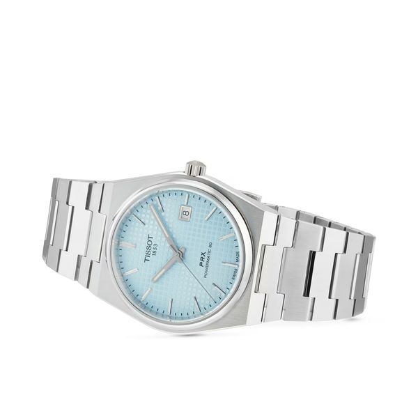 Tissot PRX Men's Watch | Light Blue Dial | Silver Stainless Steel ...