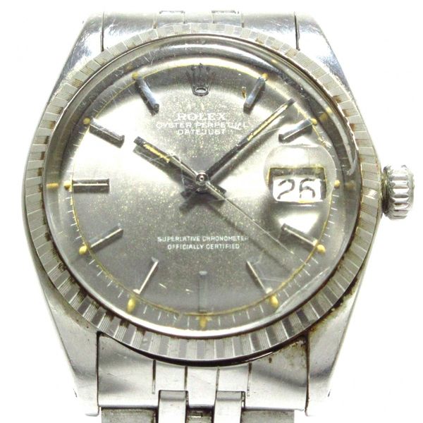 [New] [Used] ROLEX Datejust Watch SS / Plastic Windshield / Winding ...