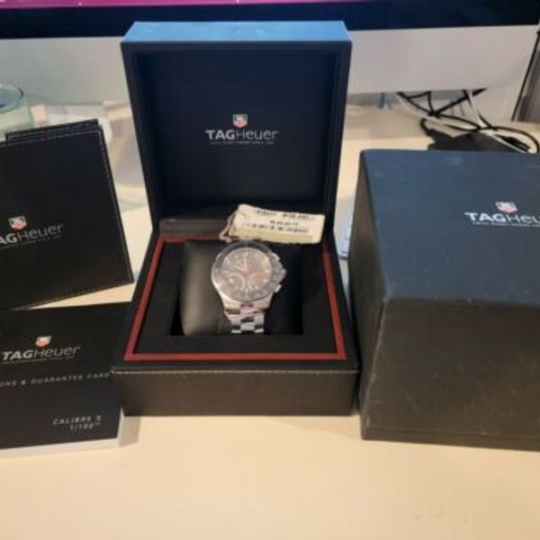 TAG Heuer Calibre S Lewis Hamilton Limited Edition Quartz Men's Watch ...