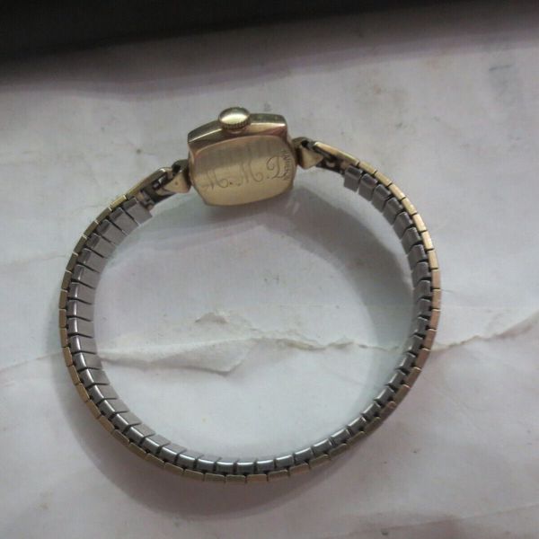 Vintage Hamilton ladies 10k gold filled cocktail watch 757 movement ...