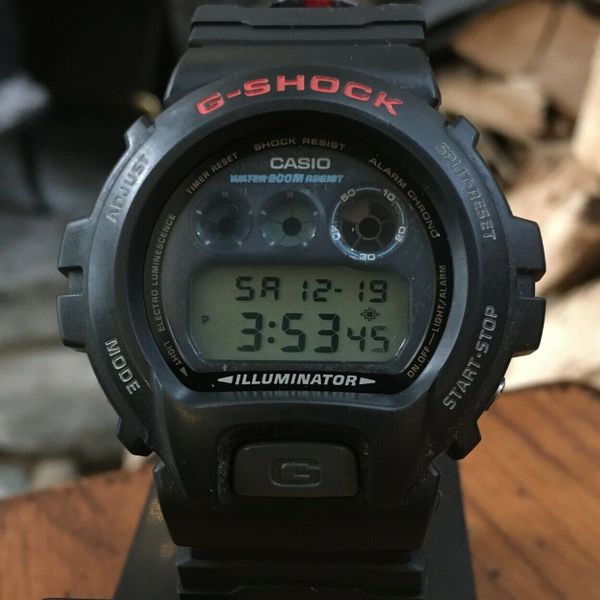 Vintage Casio G-Shock DW-6900 Module 1289 New Battery! Super Clean! New ...