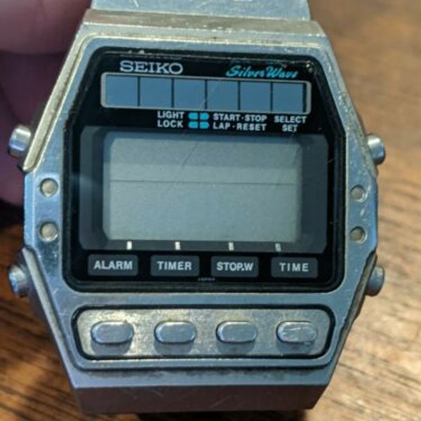 SEIKO A557-5010 Men's Vintage 1980's DIGITAL Watch parts/repair | WatchCharts