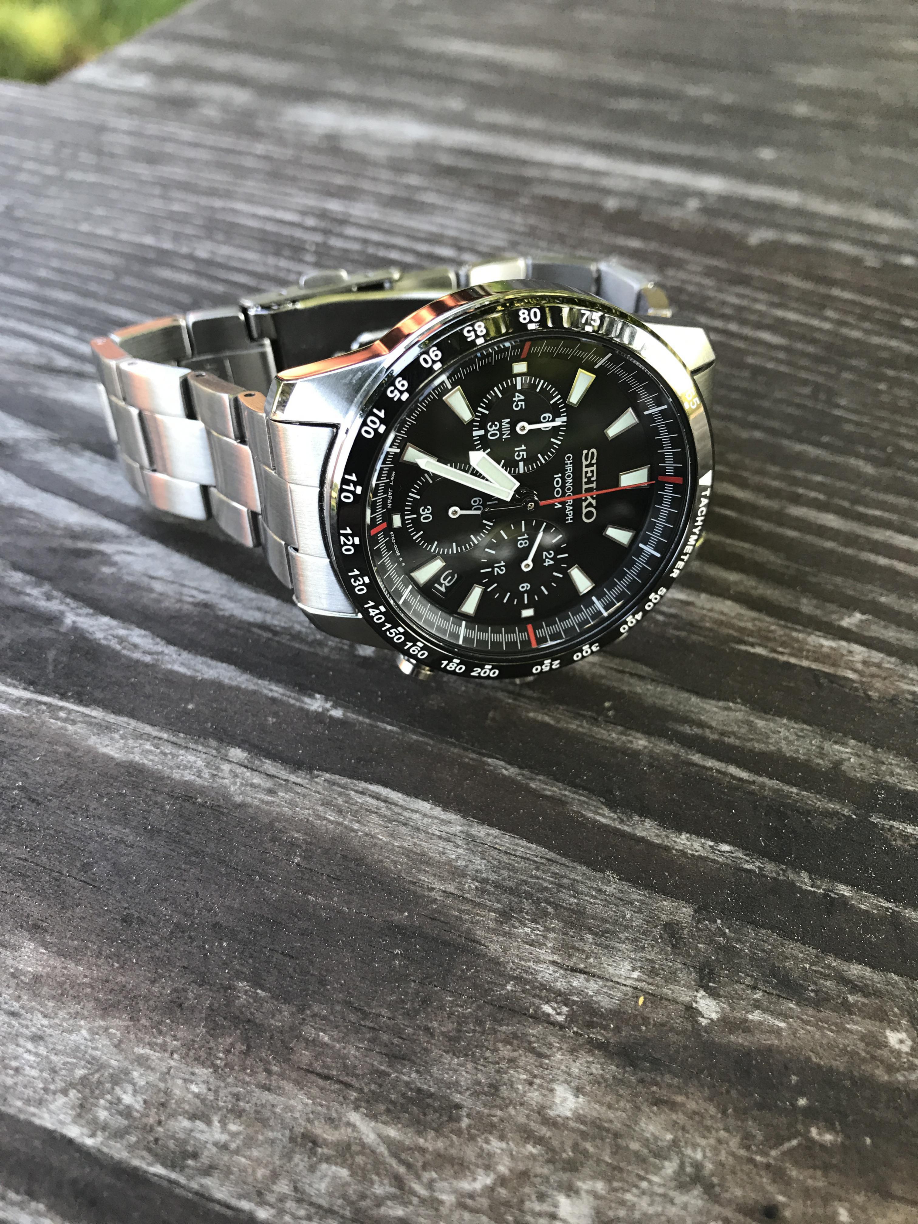 Seiko SSB031 Mecha-Quartz Chrono 40mm | WatchCharts