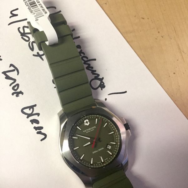 [WTS] Victorinox INOX Green on Green Rubber - New in Box/Store Display ...