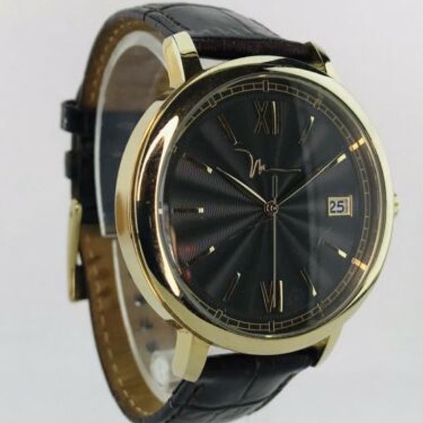 Men’s Marc Anthony Watch FMDMA503 Men's Gold Tone - Textured Dial - New ...