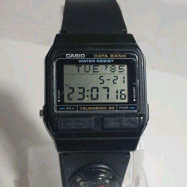 Casio Db-31 Telememo 30 Vintage 1987 Databank | WatchCharts Marketplace