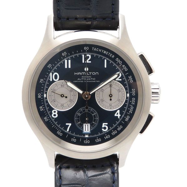 Hamilton Khaki Aviation Chronograph Men's H765170 Self-winding Back ...