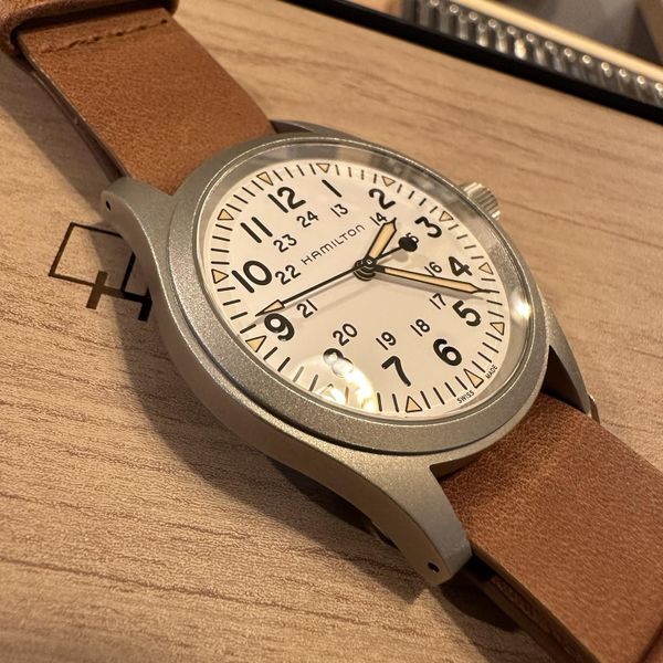 [WTS] Hamilton Khaki Field Mechanical - White Dial 38mm H69439511 ...
