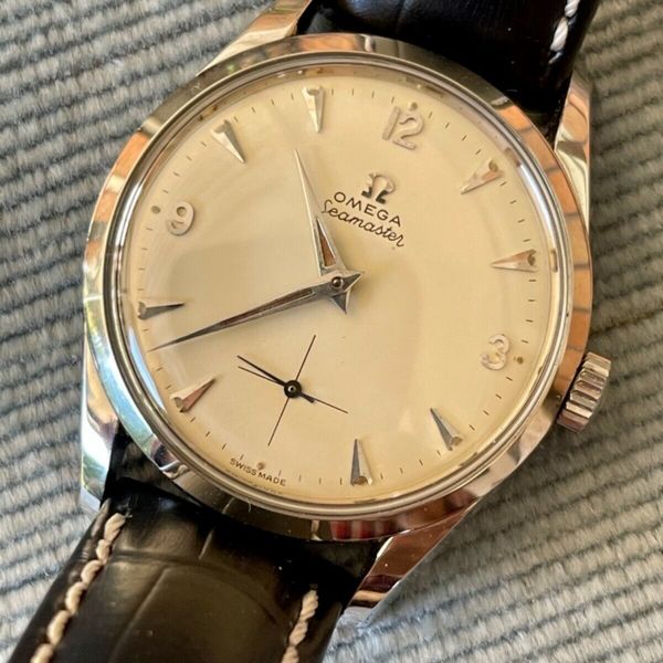 Omega Seamaster Ranchero 2937-4 Champagne with sub second dial Dauphine ...