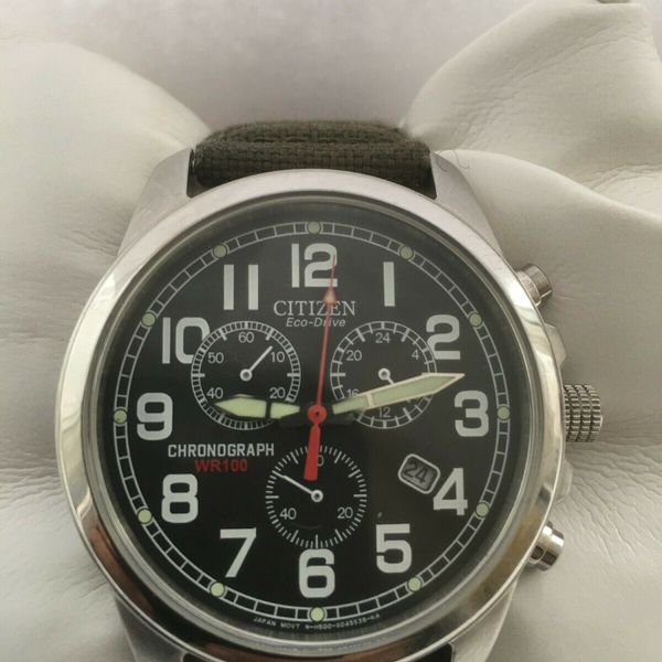 Citizen Men's Eco Drive Chronograph Date H500-S026989 Water resistant ...