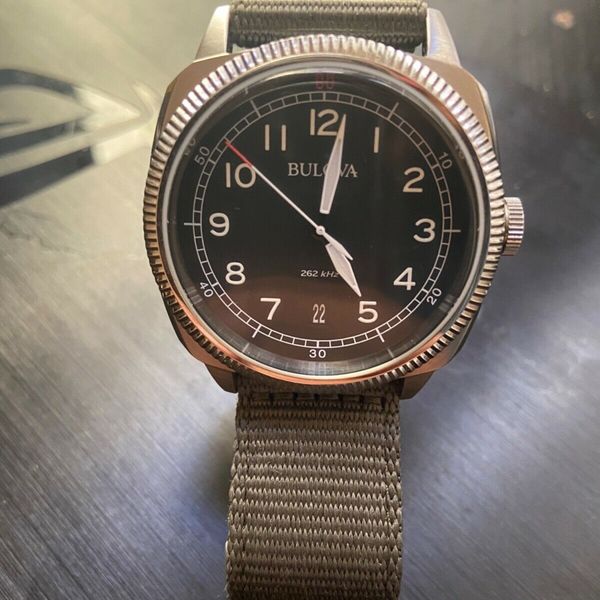 Bulova Military 96b229 sweeping seconds UHF Quartz — Rare | WatchCharts ...
