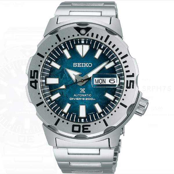 Seiko Prospex Antarctic Penguin 42.4MM Automatic Stainless Steel Watch ...