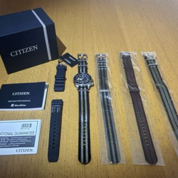 Citizen Promaster Eco-Drive BN015010E Marine Divers Wrist Watch for Men ...