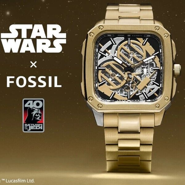 Fossil X Star Wars C-3PO Automatic Watch LIMITED EDITION 40th ...