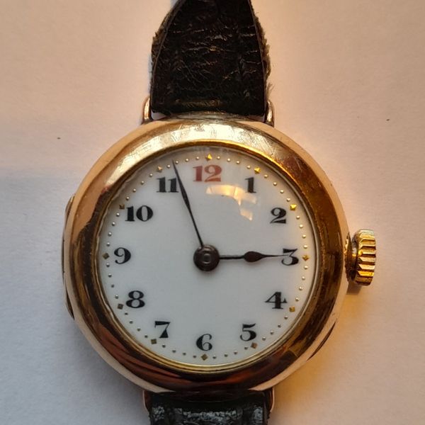 RARE ANTIQUE ROLEX 15ct GOLD LADIES WATCH | WatchCharts Marketplace