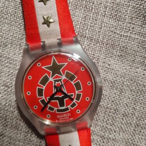 Swatch James Bond 007 Villains 2008. The Living Daylights, Georgi Koskov. | WatchCharts Marketplace