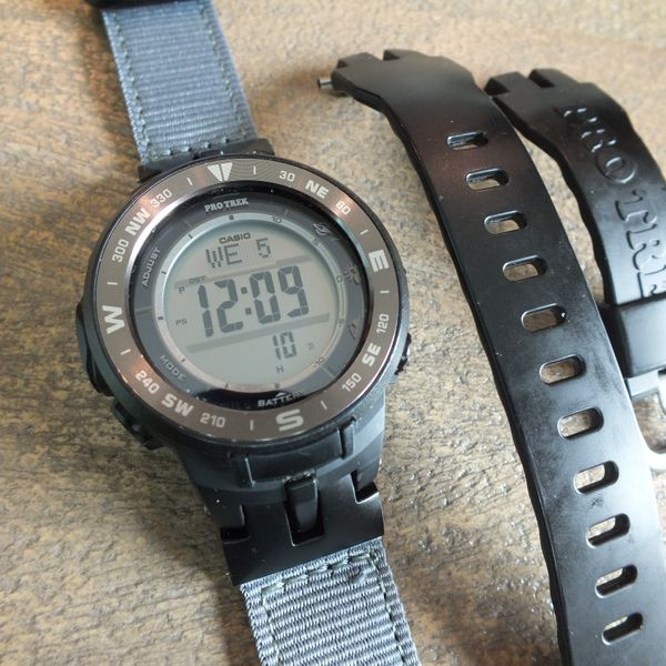 [$75 USD] Casio PRG 330-1CR Pro-Trek on Strap Adapters | WatchCharts