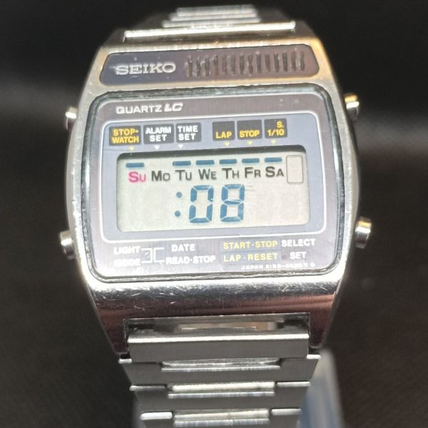 Vintage Seiko A159-4039 Lcd Digital Watch Quartz Alarm Chronograph Working | WatchCharts Marketplace