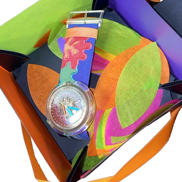 NEW NOS Swatch POP Watch VERUSCHKA PWZ103PACK Limited Edition Box Set ...