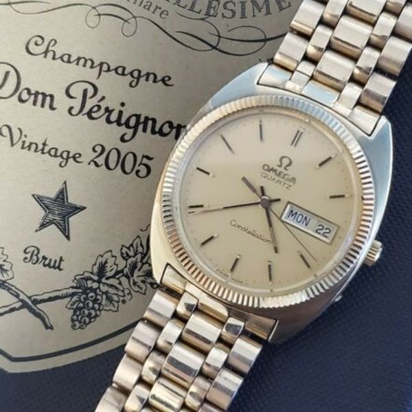 Vintage 1976 Omega Quartz Constellation Watch 196.0076 | WatchCharts