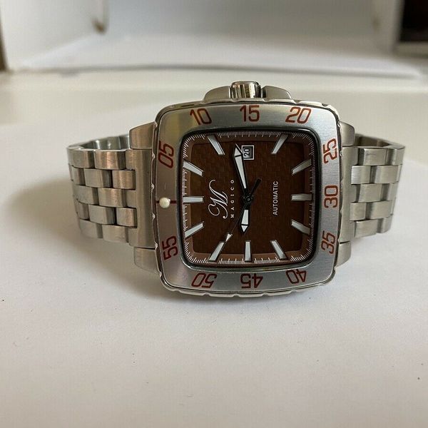 Magico Men's MIYOTA 21 jewels Automatic movement Carbon Fiber dial ...