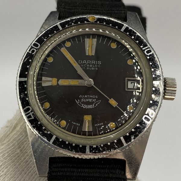 Rare Vintage Darris Super Shark diver sub | WatchCharts Marketplace