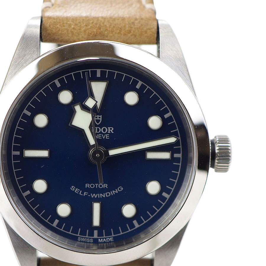 [TUDOR] Tudor 79500-0005 BLACKBAY36 Blue Dial / Light Brown Belt ...