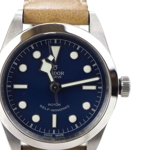 [TUDOR] Tudor 79500-0005 BLACKBAY36 Blue Dial / Light Brown Belt ...